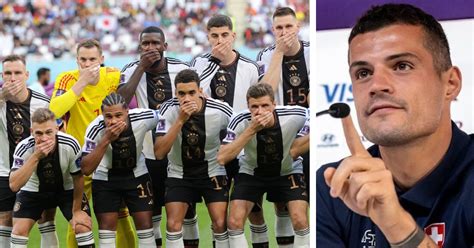 Were Not Here To Hand Out Lessons Xhaka Explains Why Switzerland