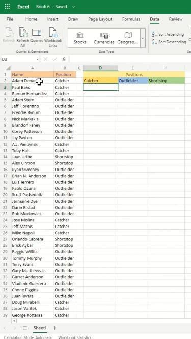 Filter Data Dynamically With Excel Filter Function Artofit