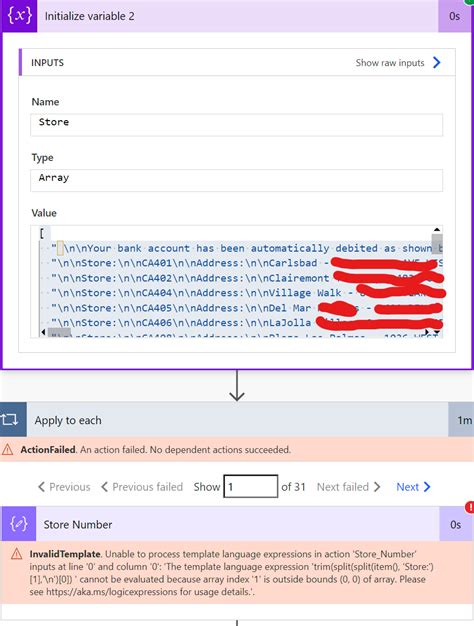 getting data from email to multiple columns in excel r microsoftflow
