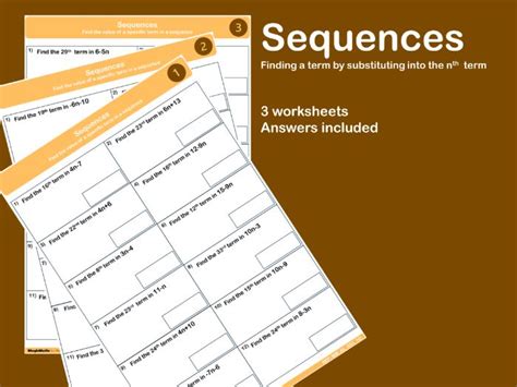 Finding A Term In A Sequence Substituting Into The Nth Term Three