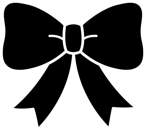 Bow Clipart Free Clip Art Silhouette Free