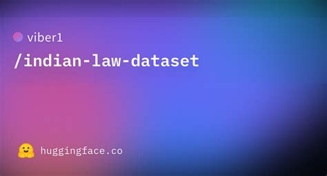 Viber1 Indian Law Dataset Datasets At Hugging Face
