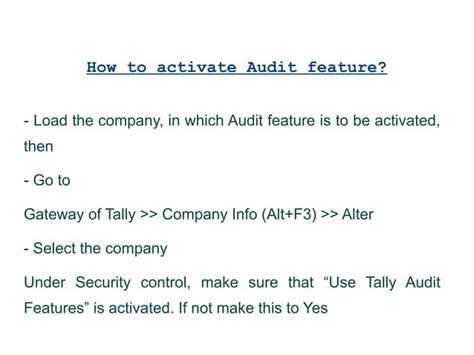 How To Trace The Culprit Behind Modification Or Deletion Of Vouchers In Tally Erp 9 Pdf
