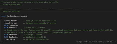 入门图形学：光照模型（四）surfaceoutputstandard Csdn博客