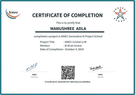 Manushree A On Linkedin Ai Machinelearning Llm Crickettech Generativeai Projectcompletion