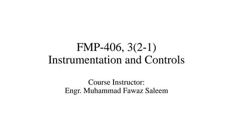 Solution Zero First Second Order Instruments And Their Examples