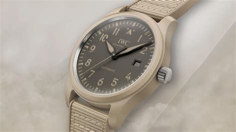 Iwc Pilots Watch Automatic 41 Top Gun Mojave Desert Luxuo