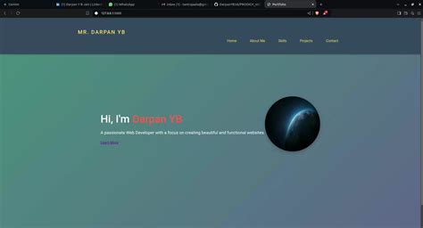 Darpan Y B Jain On Linkedin Flask Webdevelopment Python Frontend Backend Fullstack Css
