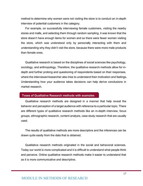 Chapter5 Methodsofresearch Modulepdf