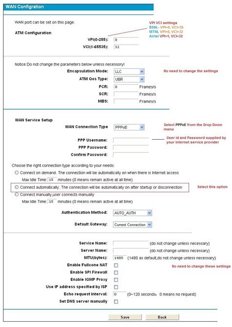 How To Configure TP Link TD W Wireless N ADSL Modem Cum Router For BSNL And MTNL
