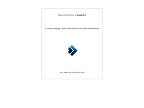 Bienvenue Au Deeplink Fr Page Deeplink Fr