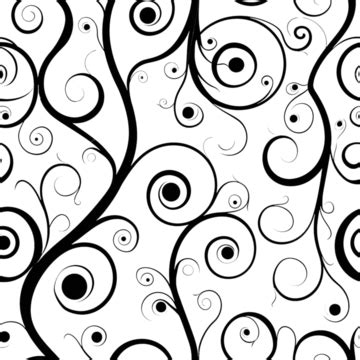 Exquisite Curl Pattern Vector Pattern Exquisite Abstract PNG Transparent Image And Clipart
