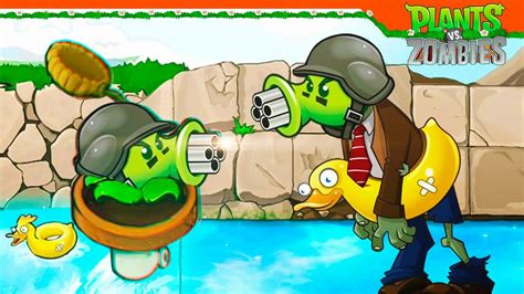 🌻 ПУЛЕМЕТ ГОРОХОСТРЕЛ КАТАПУЛЬТА МОД ГИБРИД ПВЗ 🧄 Plants Vs Zombies Hybrid Растения против