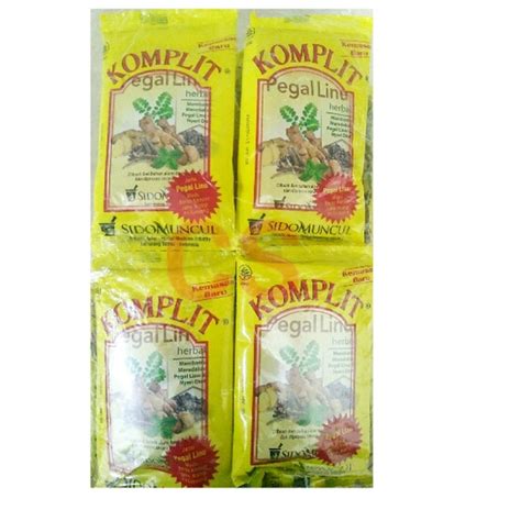 Sidomuncul Jamu Pegal Linu Komplit 1 Bungkus Lazada Indonesia