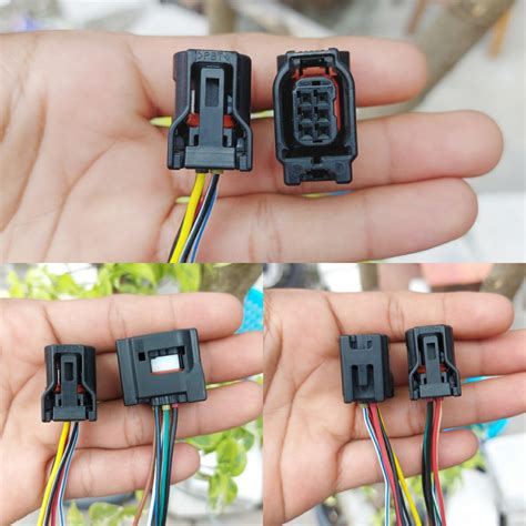 Kabel Socket Soket Sensor Ckp Pin6 Pin 6 Female Cewek Cewe Honda Beat