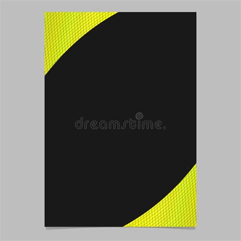 Dynamic Abstract Geometrical Gradient Curved Grid Pattern Flyer