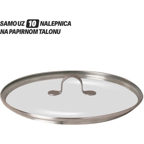 Alessi Poklopac Stakleni 24cm