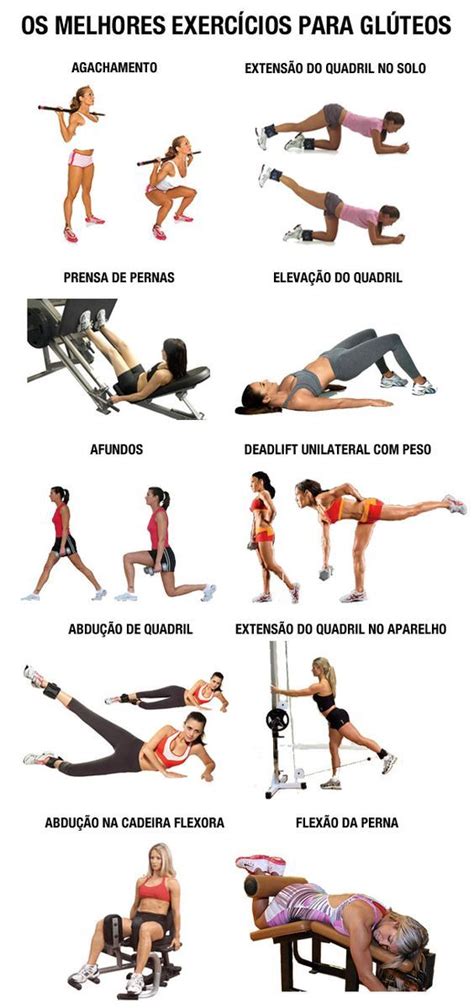 Quais São Os Melhores Exercícios De Musculação Para Treinar Perna E Glúteo Como Deixar O