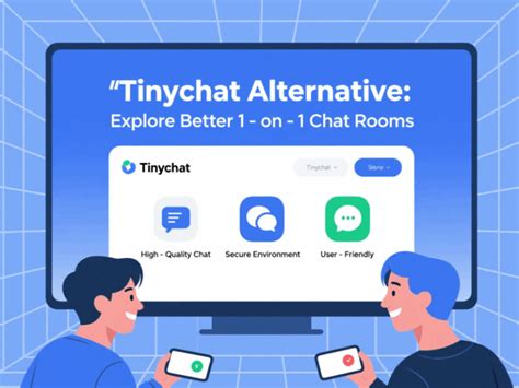 Best Tinychat Alternative For Safer And Better 1 On 1 Chat Rooms