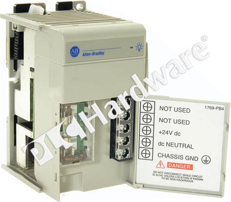 PLC Hardware Allen Bradley 1769 PB4 CompactLogix Power Supply 24VDC 4A