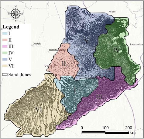 Dem Based Sand Dune Analysis Identification And Morphological Regionalization In The Grand Erg