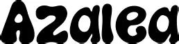 Azalea Font By Hasana Font FontRiver