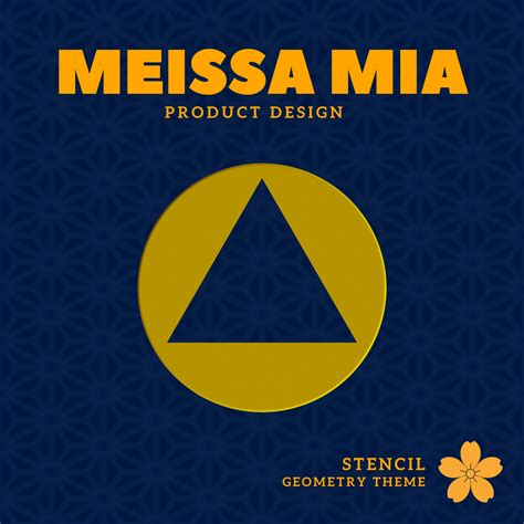 🔺 Stencil Group Geometry 3d Printable Basic Geometry Stencil Pack