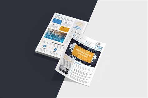 Case Study Design Template MS Word Photoshop Template Canva Template Instant Download Etsy UK