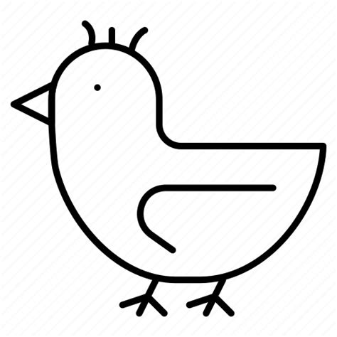 Duck Goose Spring Swan Icon