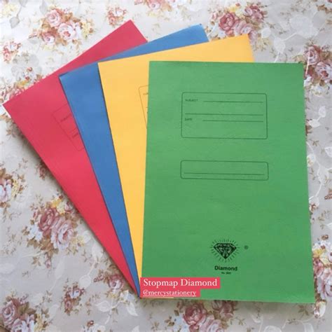 Jual Stopmap Diamond Map Kertas Putih Stop Map Grosir Shopee Indonesia