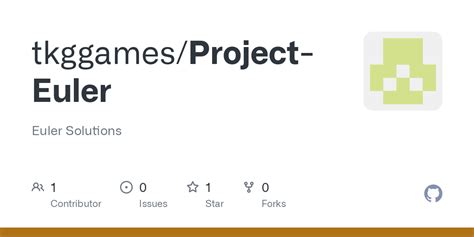 Github Tkggamesproject Euler Euler Solutions