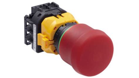 Xw1e Lv4tg01q4mr Idec Xw1e Series Illuminated Emergency Stop Push