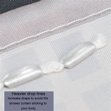 120x200cm 간단한 방수 샤워 커튼 두꺼운 폴리 에스터 욕실 샤워 커튼 천 타워