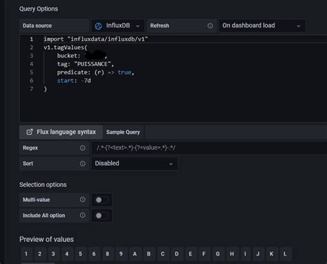Use The Dashboard Variables Among The Queries Dashboards Grafana