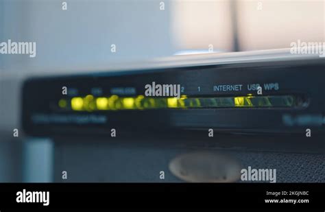 Broadband Router Status Lights Stock Videos Footage HD And 4K Video