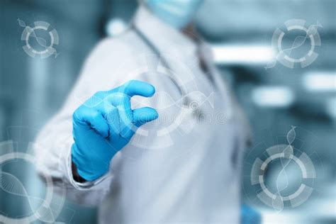 Study Of DNA Molecules In The Laboratory Stock Photo Image Of Atoms Health 255905724