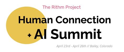 The Rithm Project On Linkedin Ai Connection Humanity