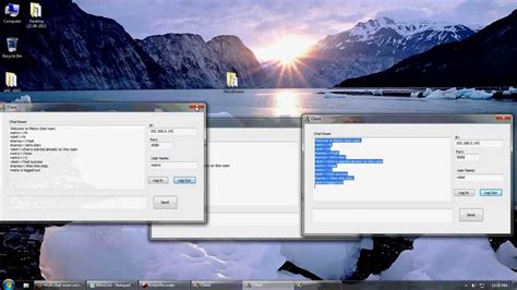 Threaded Multi Chat Client Server Source Code In C Youtube