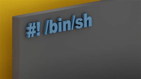 What Is The Shebang Character Sequence