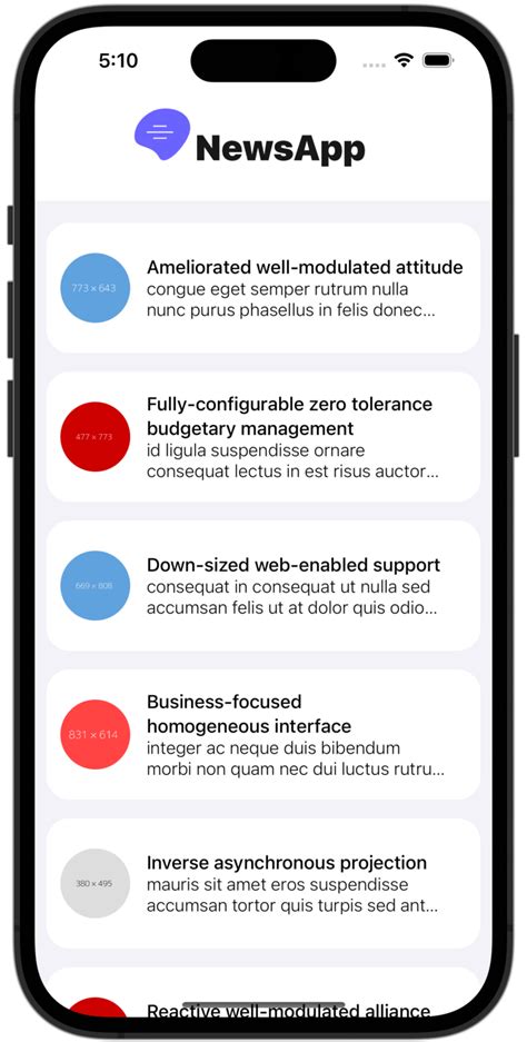 A Swiftui App That Connects To A Mock News Api