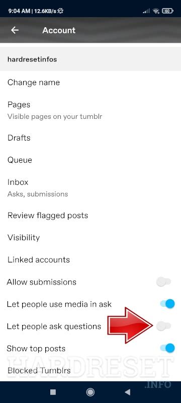 How To Disable Ask Feature On Tumblr HardReset Info