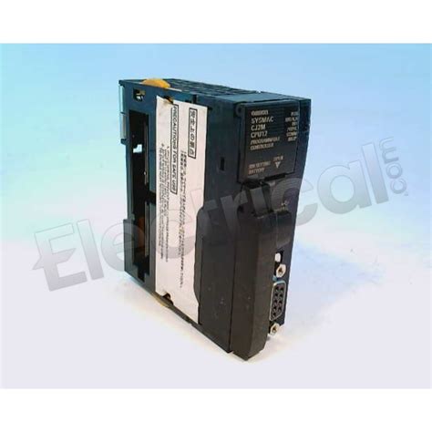 Omron Cj2m Cpu12 Plc Module Automation