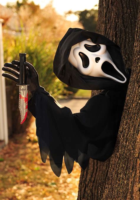 Inch Ghost Face Stalker Decoration Prop Movie Decorations