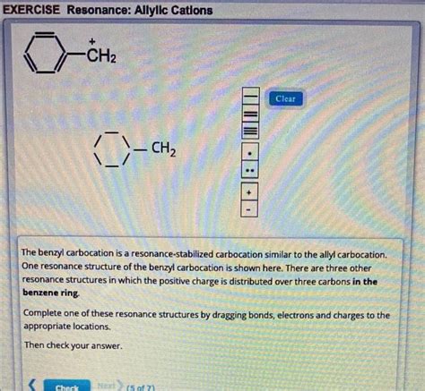 Solved Exercise Resonance Allylic Cations The Benzyl