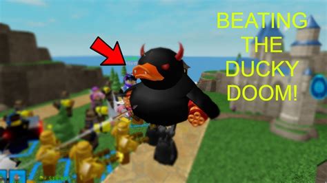 Ducky Doom Roblox Roblox Robux Sign