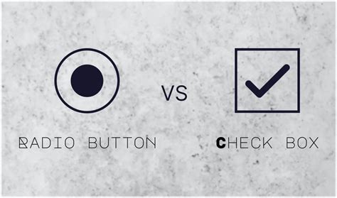 When To Use A Radio Button Or A Check Box By Dolapo Adigun Medium