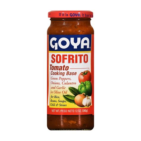 Goya Sofrito Tomato Cooking Base Shop Goya