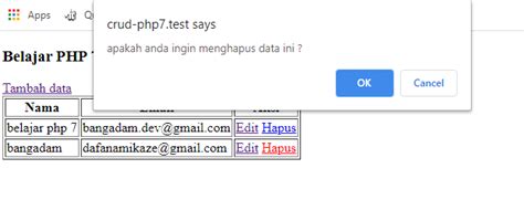 Tutorial Membuat Crud Dengan Php 7 Oop By Muhammad Meganata Adam S