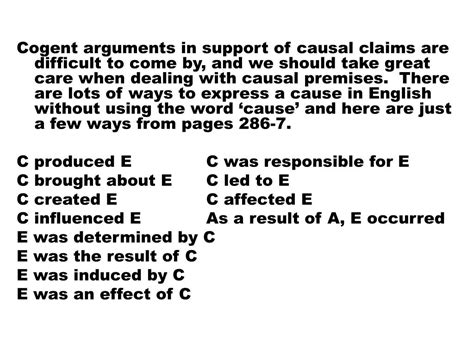 PPT Causal Arguments PowerPoint Presentation Free Download ID 1978074