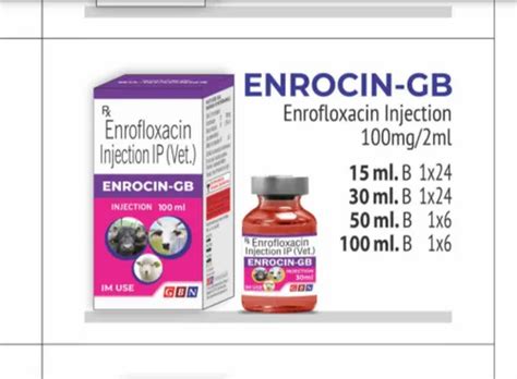 100 Ml Enrofloxacin Injection Ip Prescription At Best Price In Sikar